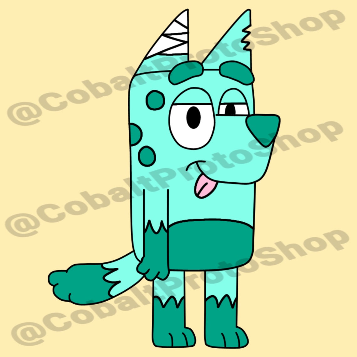 Bluey YCH Commision: Your Fursona/ Animal OC in Bluey Artstyle! - Etsy