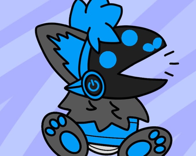Merp! YCH Animated GIF Furry Commission: Any Species - Etsy