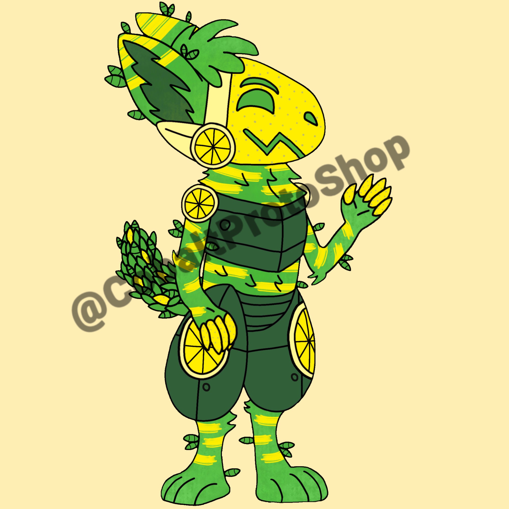 Furry Protogen Original Character Adoptables 6 1 Batch - Etsy