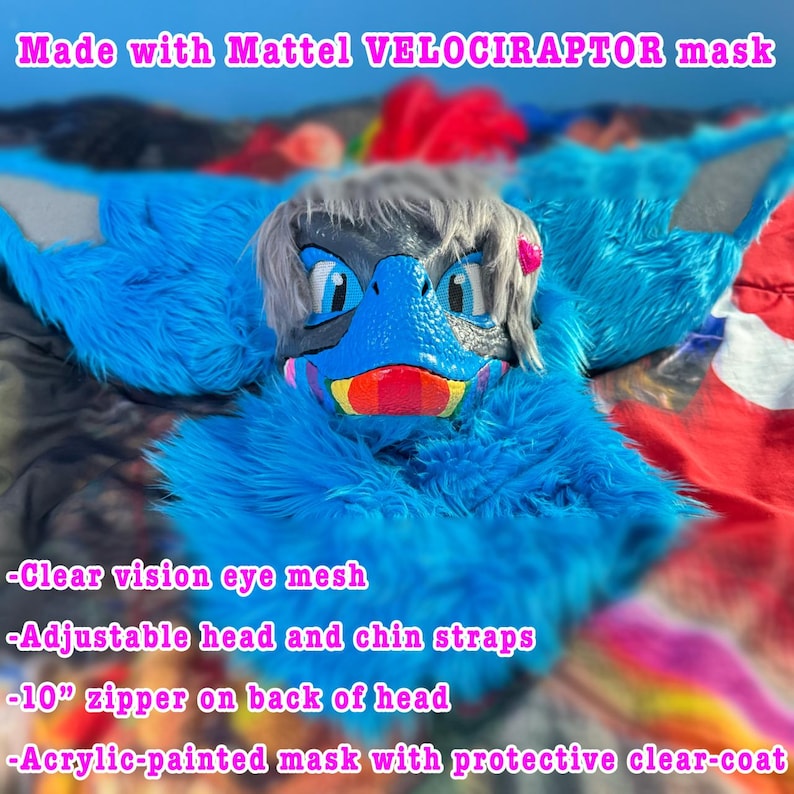 Custom Dino Mask Fursuit Commissions! - OPEN (unlimited Slots) - Etsy