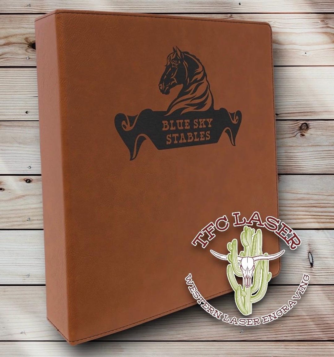Western Custom 3 Ring Binder - Etsy