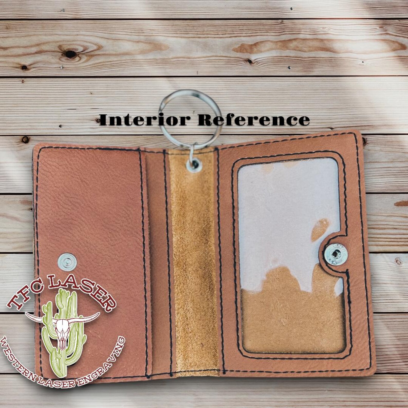 Western Keychain Wallet; Various Designs Available - Etsy