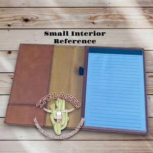 Western Leather Small Portfolio - Etsy