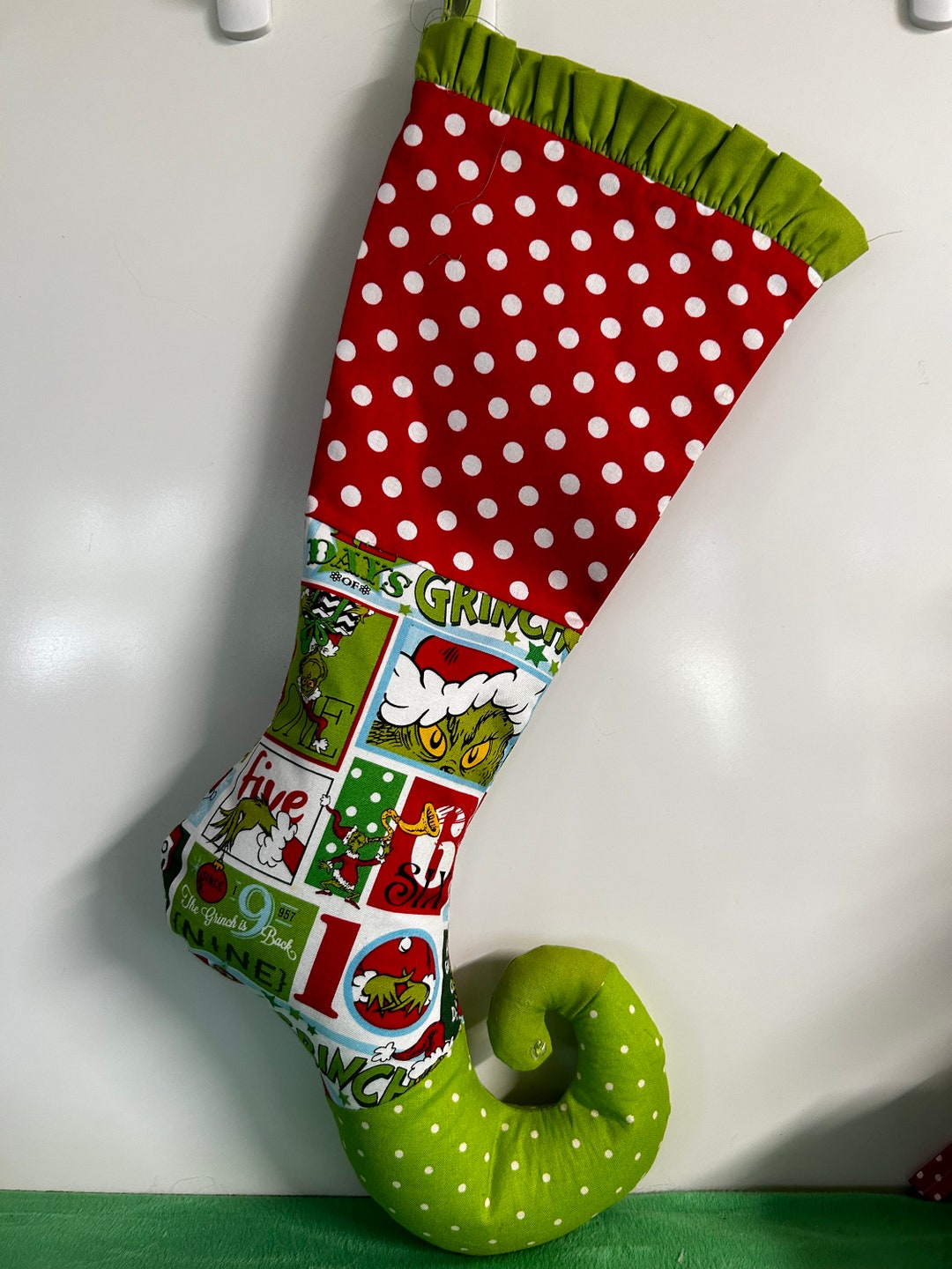 Christmas Stockings Grinch - Etsy