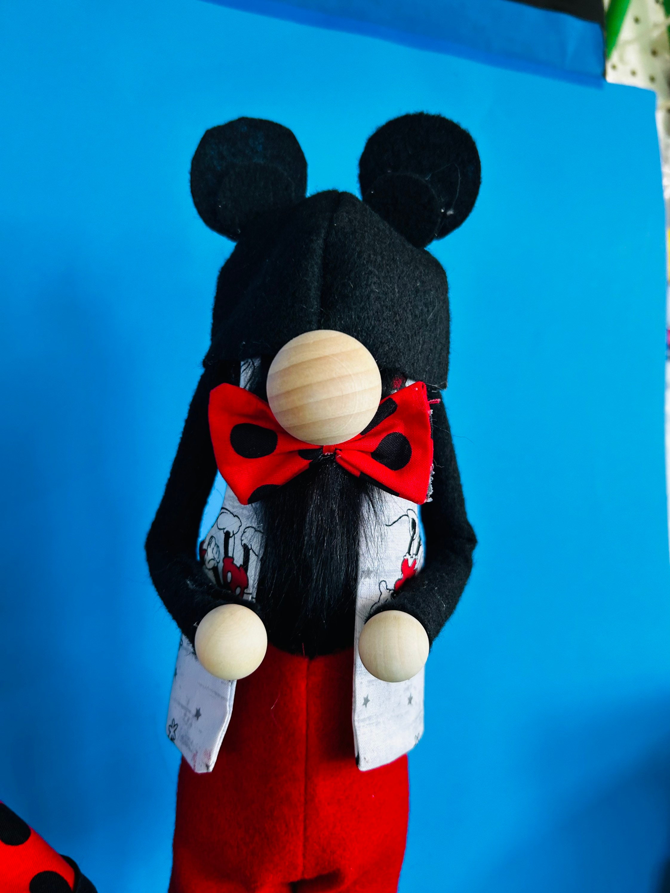 Mickey Mouse and Minnie Mouse Inspired Gnomes - Etsy