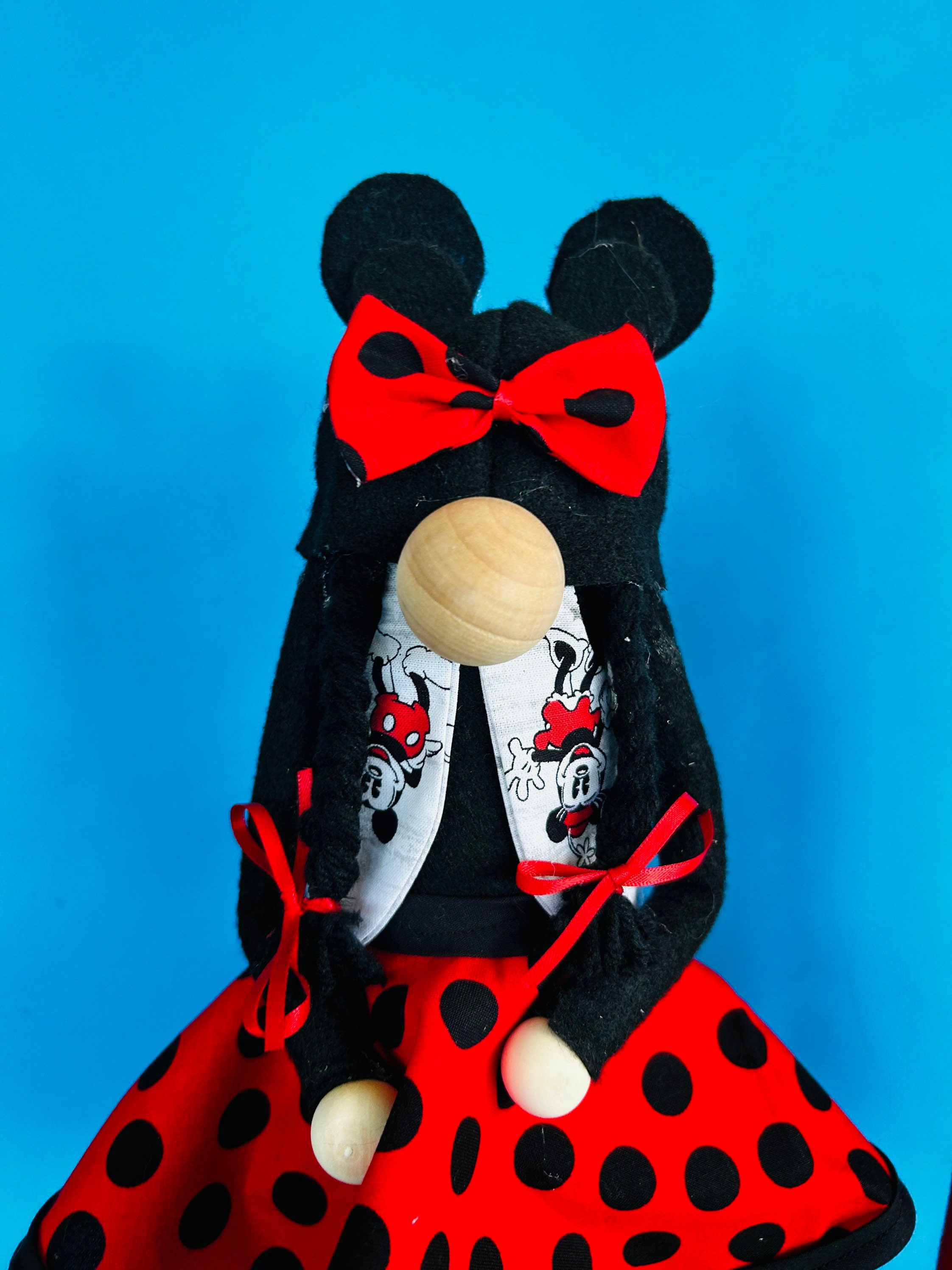 Mickey Mouse and Minnie Mouse Inspired Gnomes - Etsy