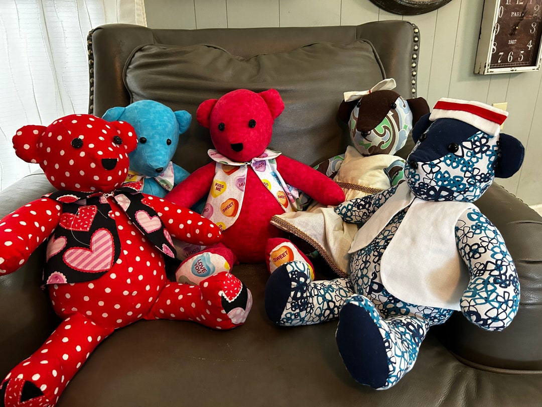 18 Inch Memory Keepsake Bears, Memory Bear, Keepsake Bear, Bear Made ...