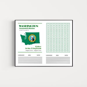 Custom LDS Mission Countdown Poster - Any Mission - Multiple Sizes ...