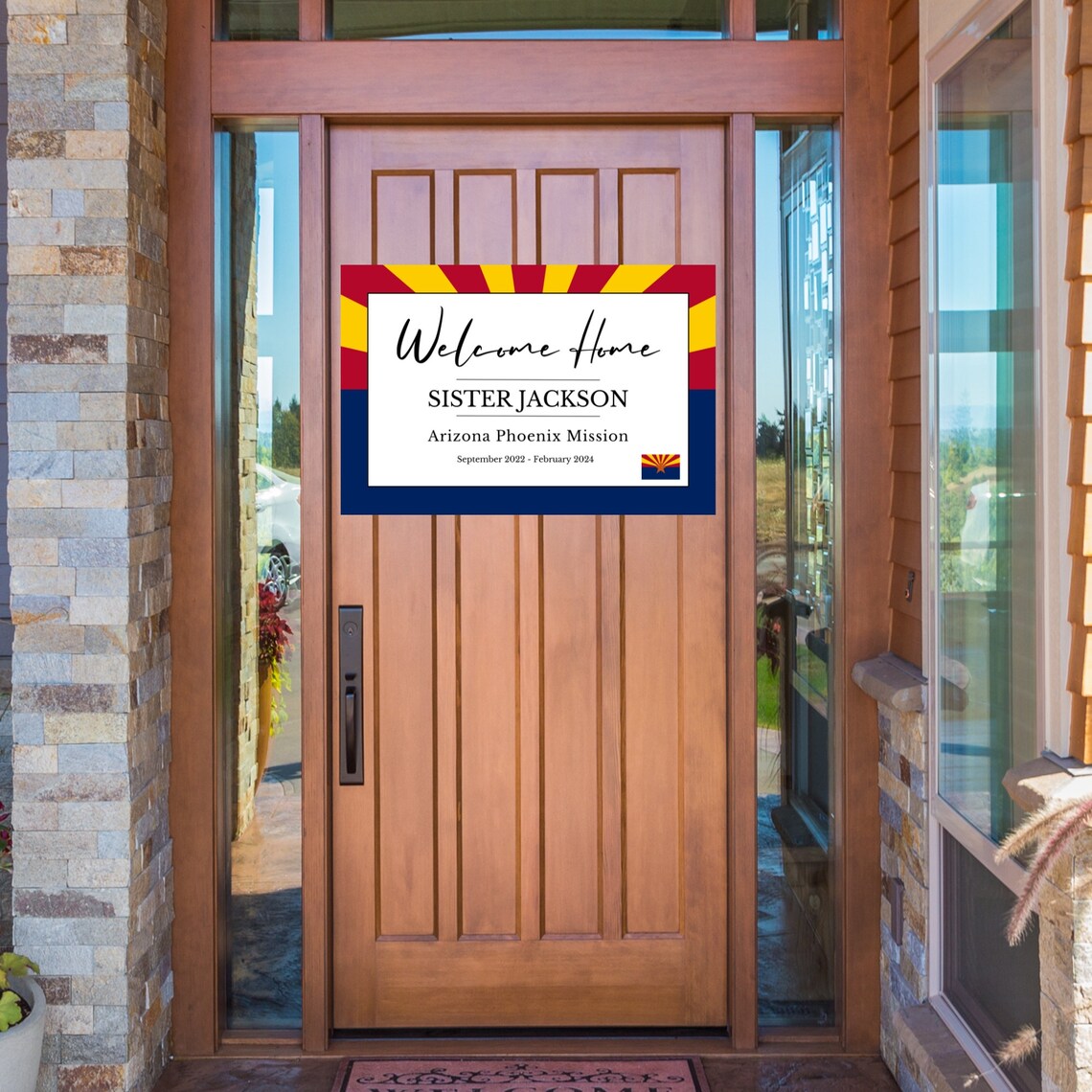 Missionary Welcome Home Poster - Color Options - LDS Missionary Poster ...