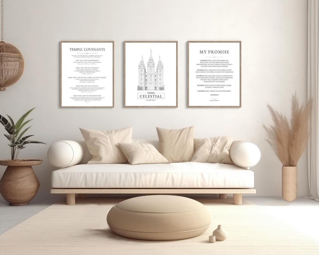 Temple Covenants, Think Celestial, My Promise - General Conference ...