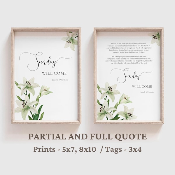 Lds Funeral Print Decor - Etsy