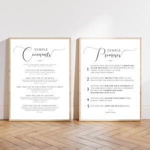 Temple Covenants, Temple Promises - General Conference - LDS Temple ...