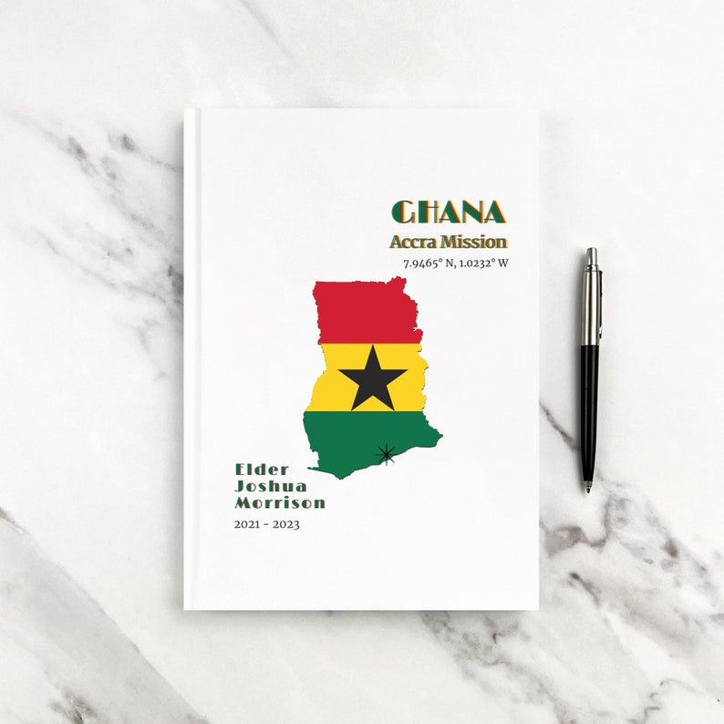 Custom LDS Mission Journal for Any Mission Personalized - Etsy