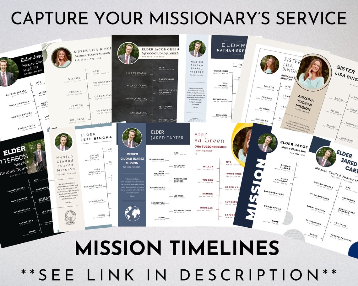 Missionary Welcome Home Poster - Color Options - LDS Missionary Poster ...