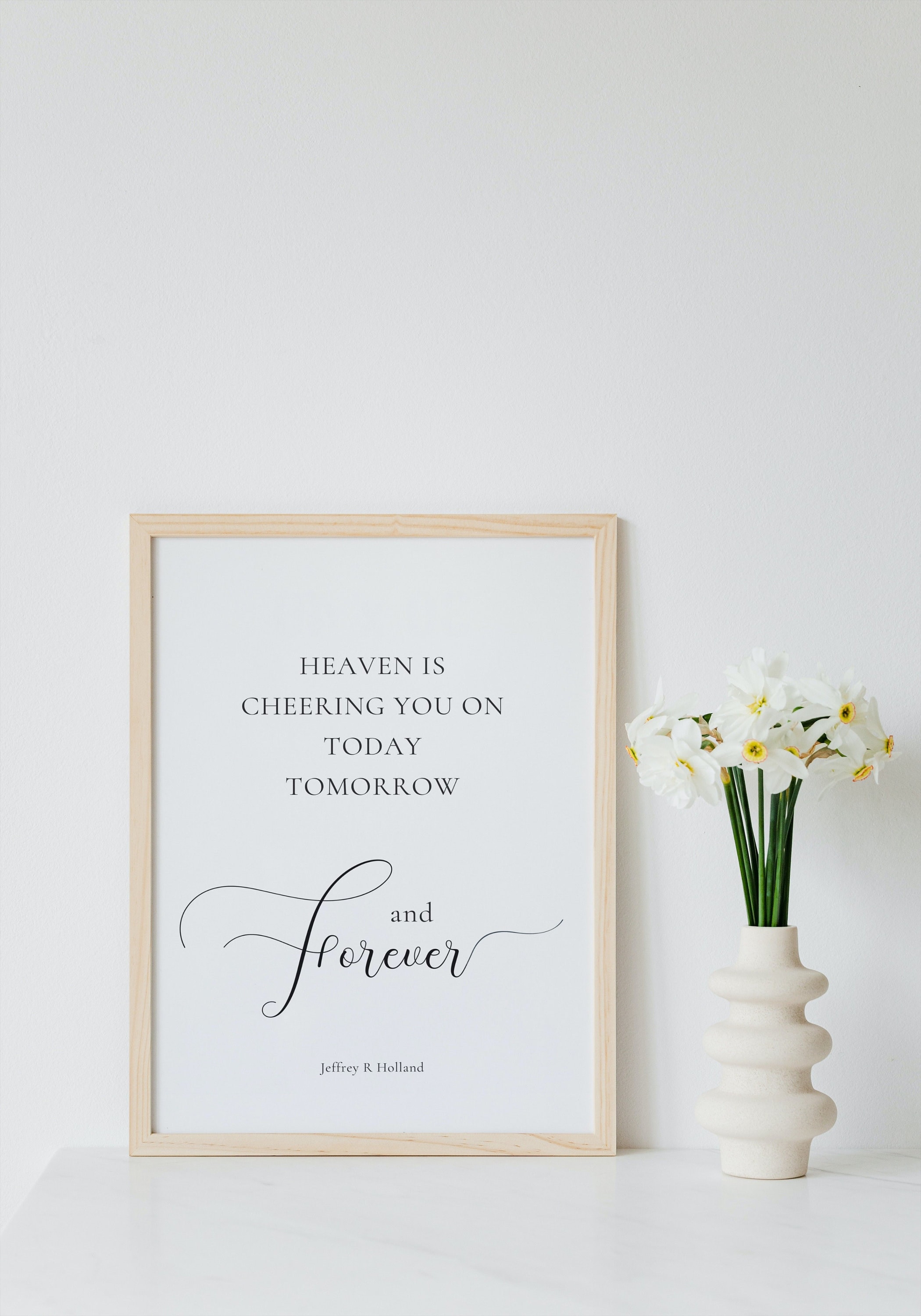 Heaven in Cheering You on - Jeffrey R Holland Quote - General ...