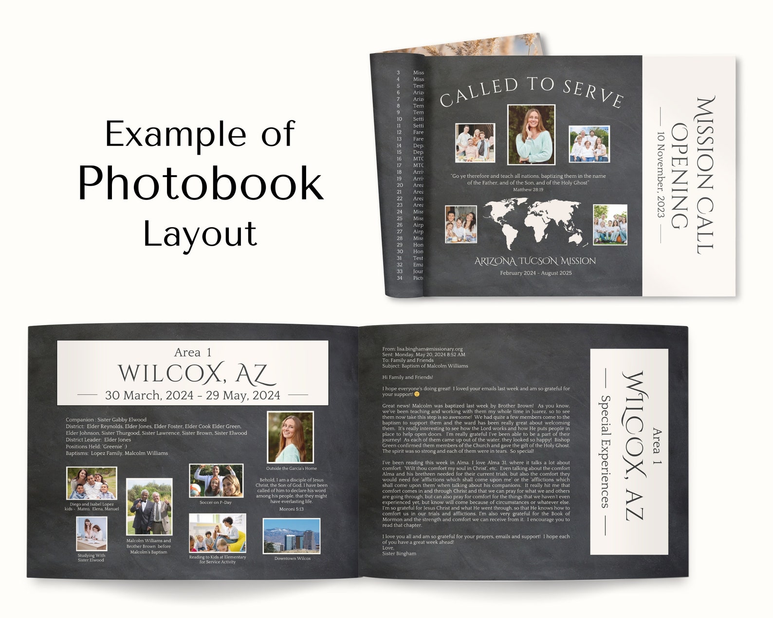 Mission Memories Book – Editable in CANVA – LDS Missionary Gift ...