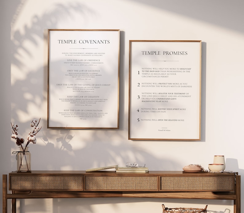 Temple Covenants, Temple Promises - General Conference Quote - LDS ...