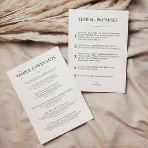 Temple Covenants, Temple Promises - General Conference Quote - LDS ...