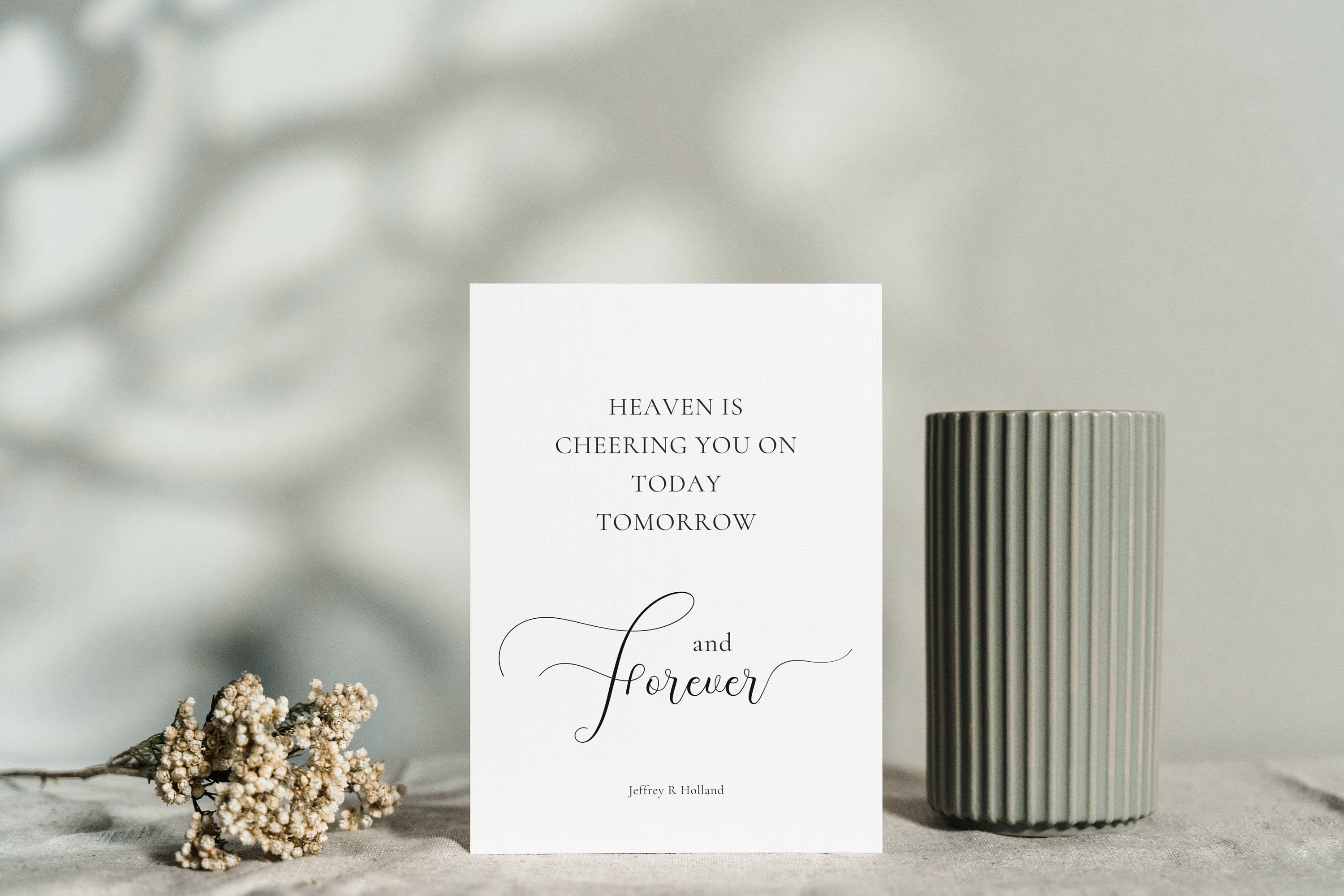 Heaven in Cheering You on - Jeffrey R Holland Quote - General ...