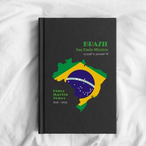 Custom LDS Mission Journal - for Any Mission - Personalized LDS ...