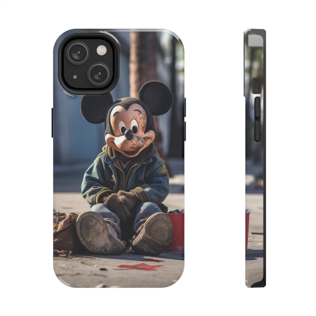 Homeless Disney Mickey Mouse in Miami Florida Realistic - Etsy