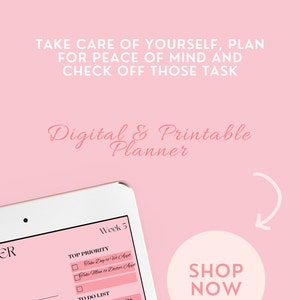 Pink 2023 Digital Planner, Goodnotes Pink 2023 Planner, Printable 2023 ...
