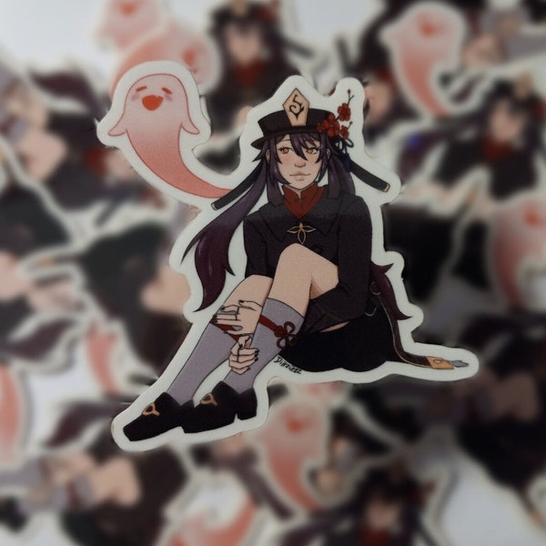 Hu Tao Sticker - Etsy