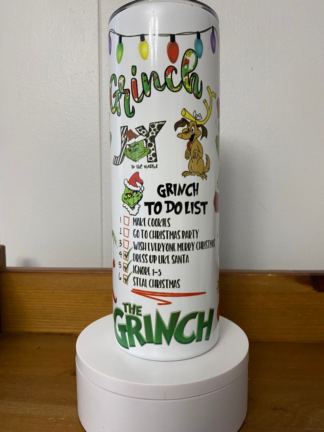 Grinch Collage Tumbler - Etsy