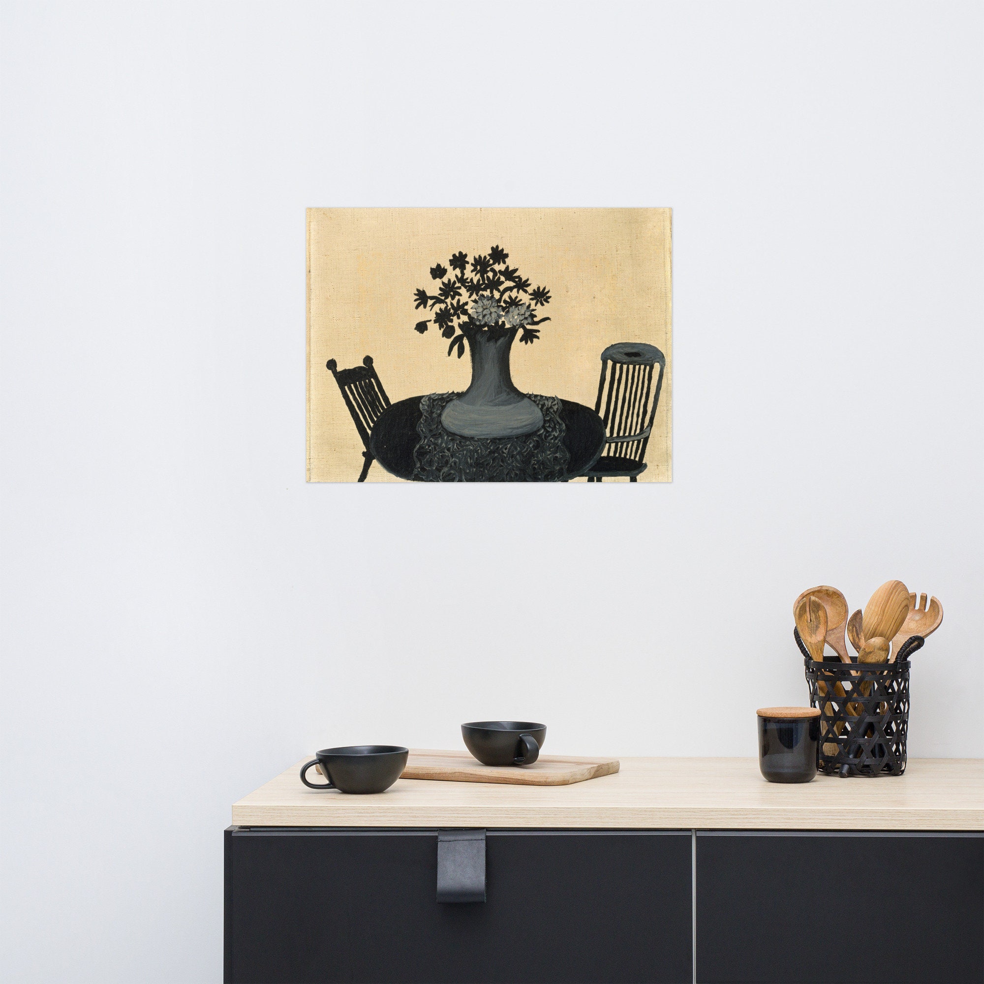 Horace Pippin, Table and Chair Poster Print, American Folk Art ...