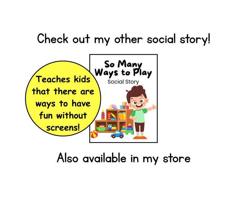 Social Story About Fidgets | How Fidgets Help With Attention & Learning ...