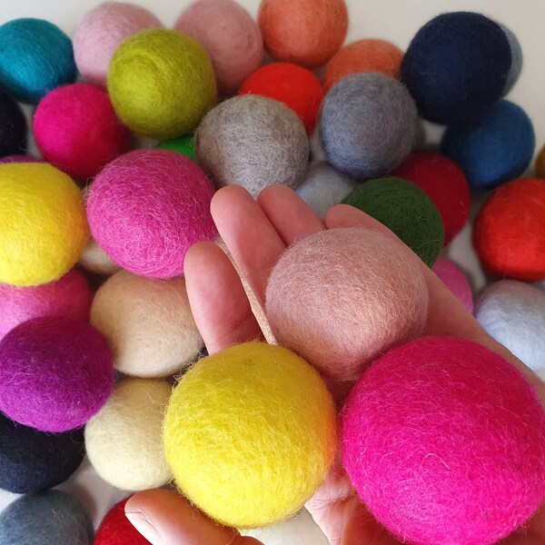 Felt Balls - Etsy