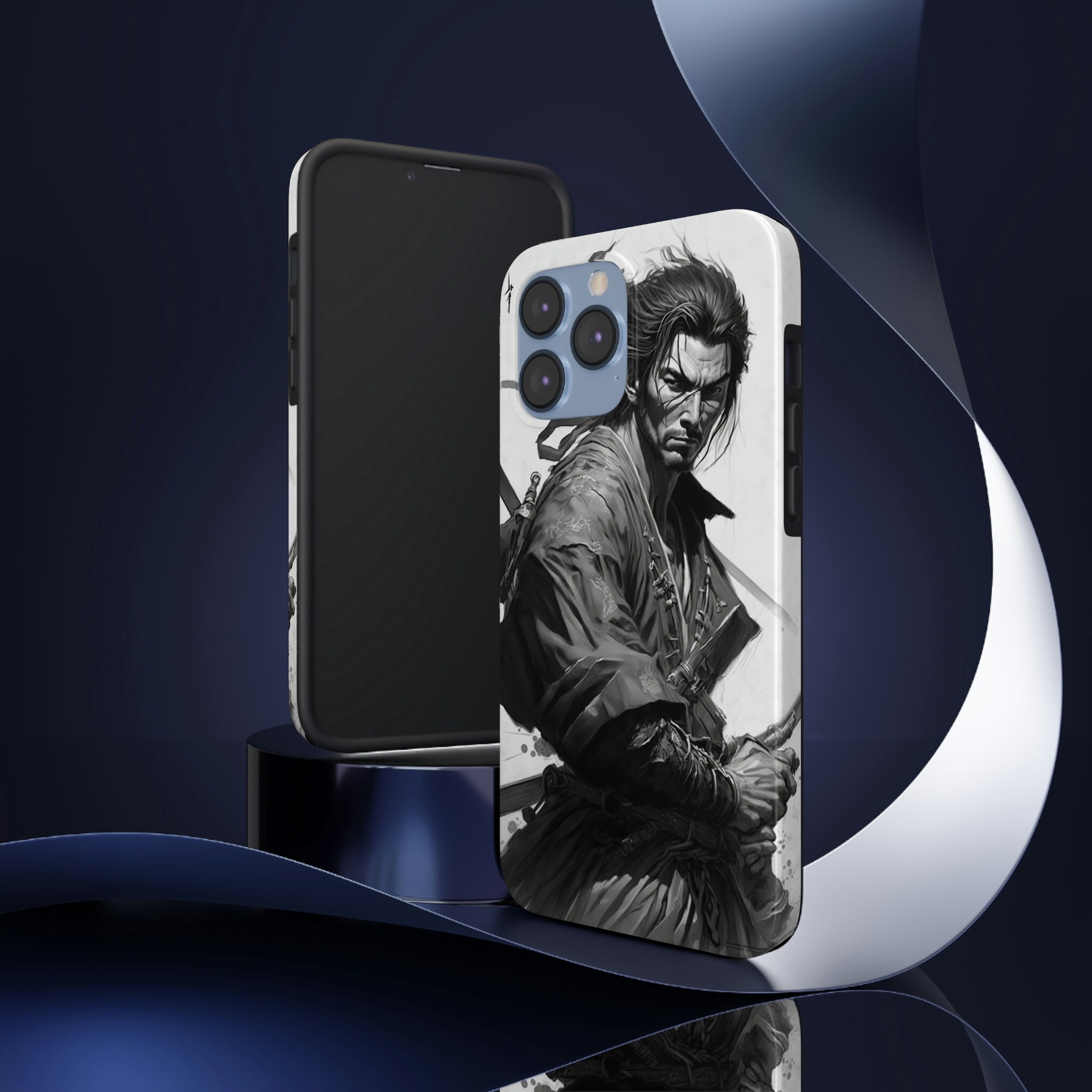Miyamoto Musashi AI Comic Art Mobile Cover AI Generated Comic - Etsy