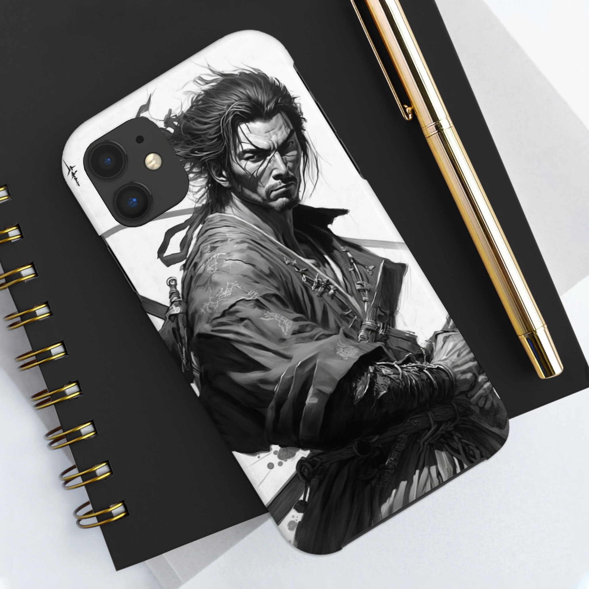 Miyamoto Musashi AI Comic Art Mobile Cover AI Generated Comic - Etsy