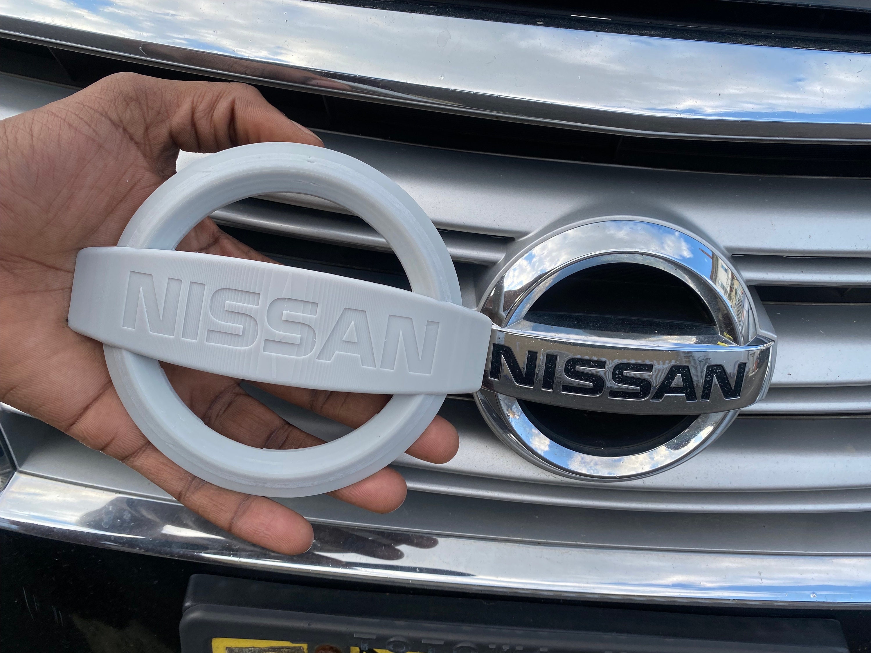 Your Own Custom personalized Nissan Emblem Rear Grille Wheel Etc. ANY ALL MODELS Etsy