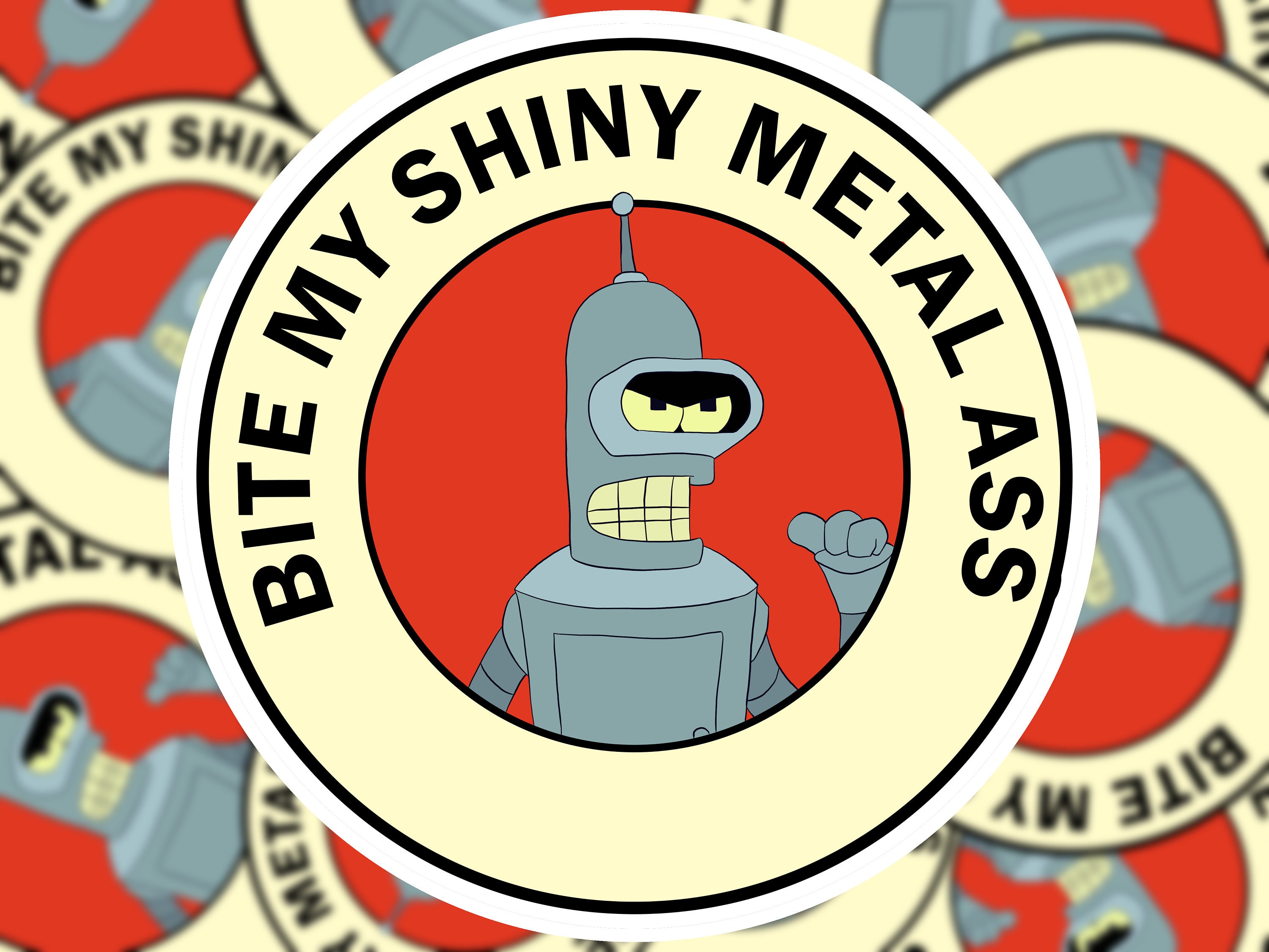 Futurama Bender Bite My Shiny Metal