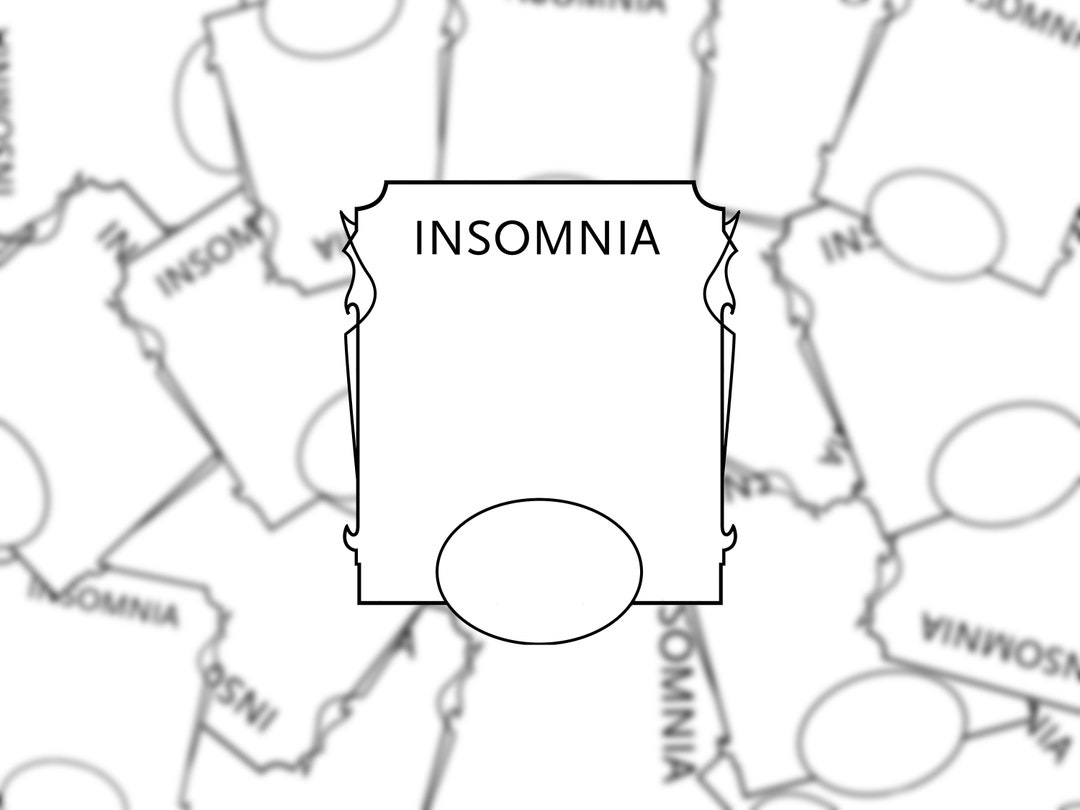 Insomnia Ability Score Sticker - Etsy
