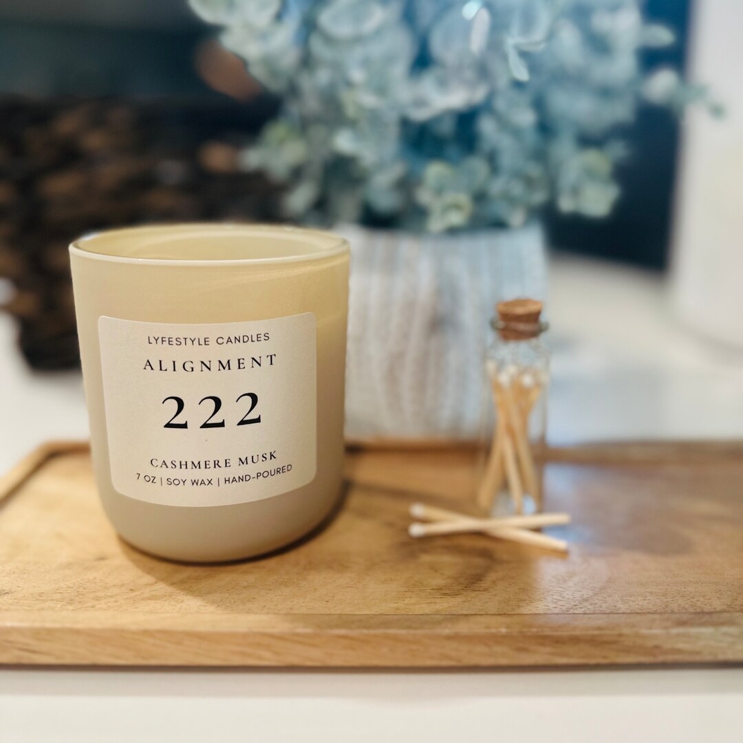 Angel Number Candles 222 Candle Candle for Alignment - Etsy