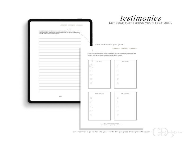 2024 Digital Faith Journal, Christian Digital Journal With Daily ...