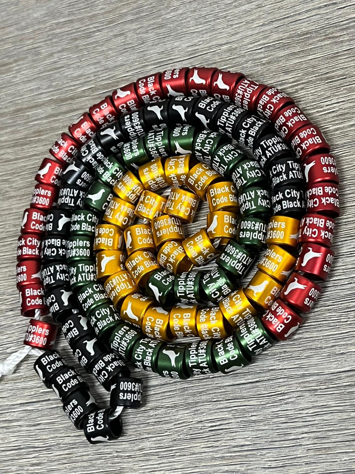 Aluminium Pigeon Rings Pigeon Bands Personalized Parrot - Etsy Canada