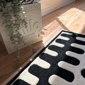 Modern Rug, Abstract Rug, Statement Rug, Contemporary Rug, Neutral ...