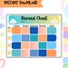 Printable Reward Chart, Child Routine Chart, Toddler Reward Chart ...