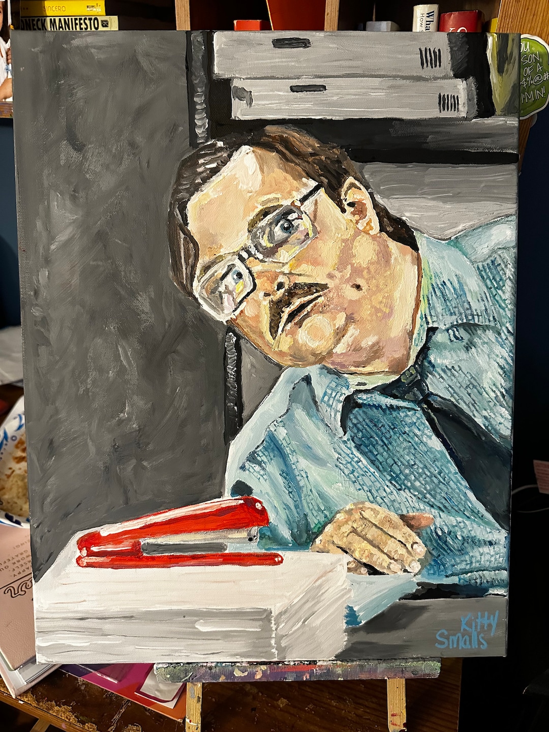 Milton From Office Space “where’s My Stapler” Poster Print - Etsy