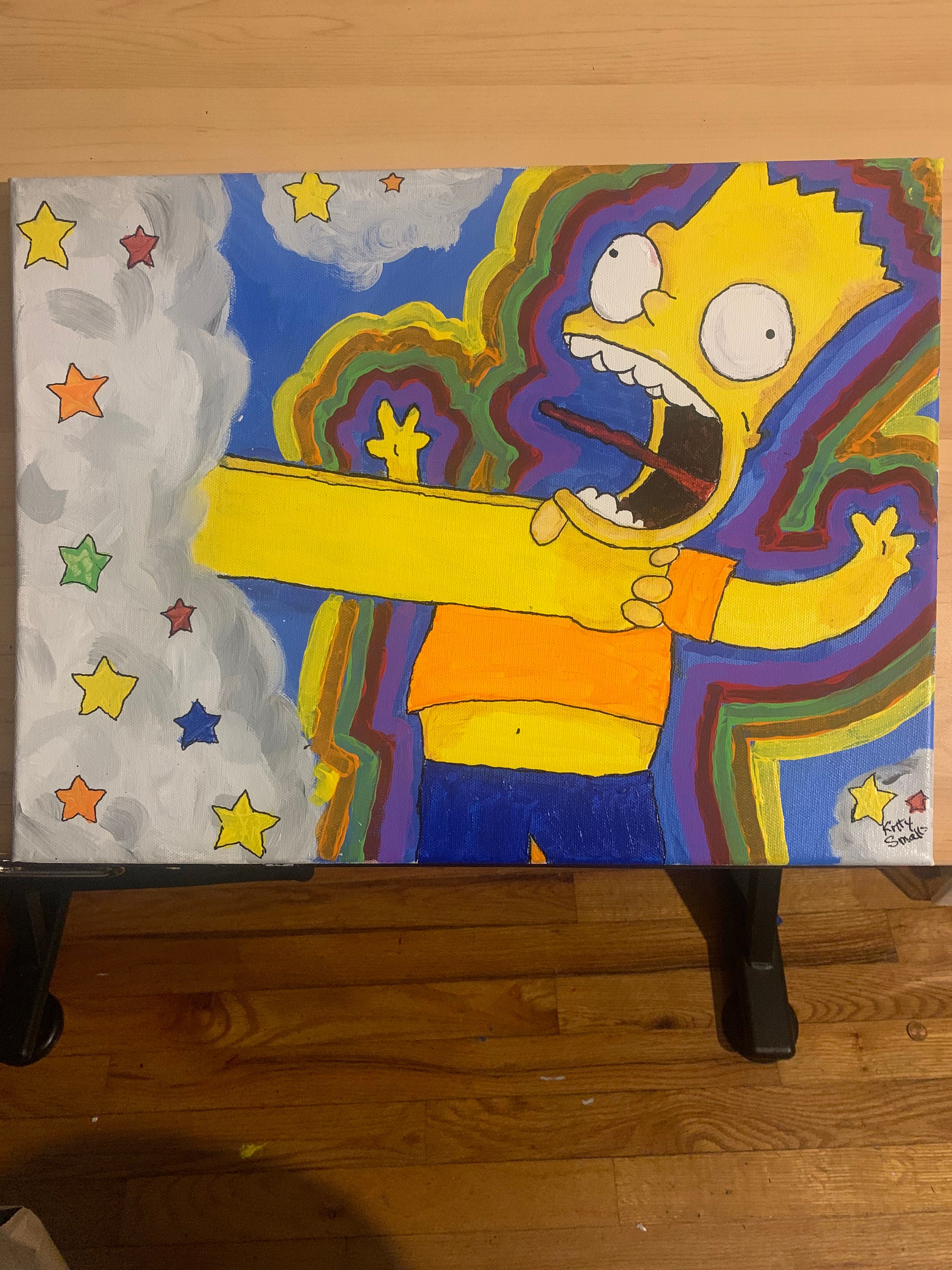 Bart Simpson Getting Choked - Etsy