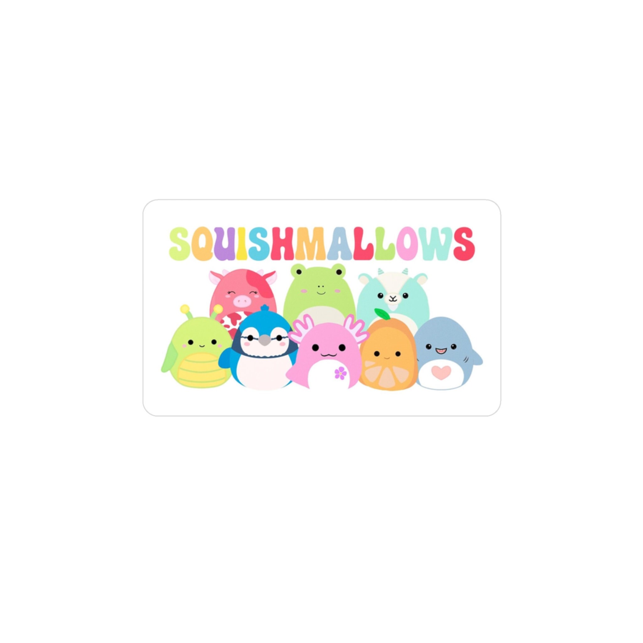 Squishmallow Sticker Kiss-cut Vinyl Decals - Etsy