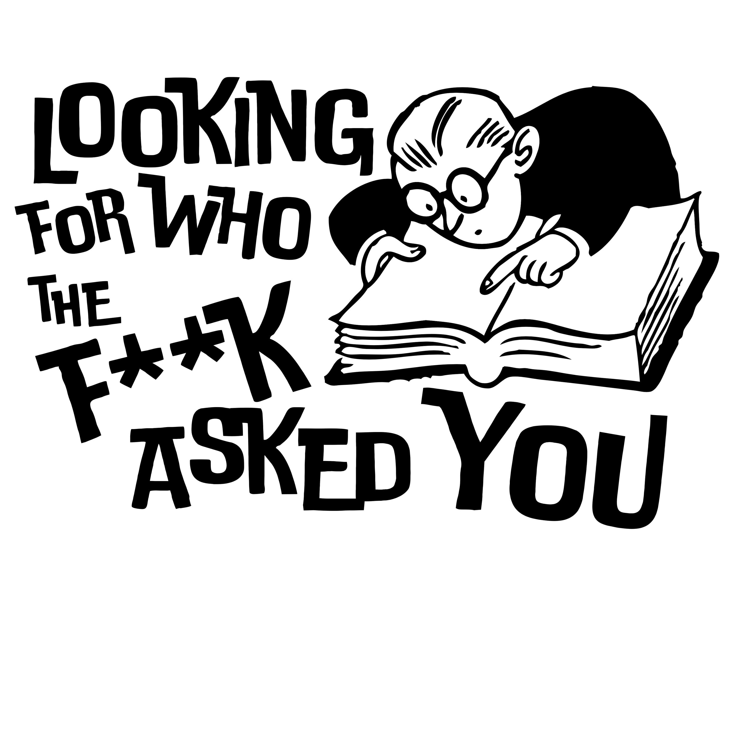 Who Asked You | SVG PNG DTF | Funny | Cricut | Digital Download ...
