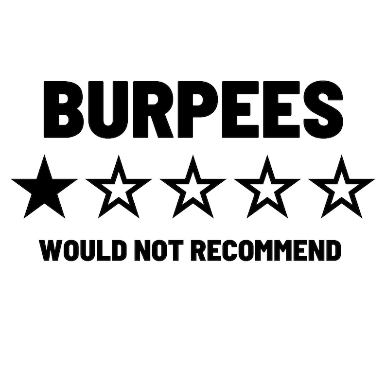 Burpees SVG PNG | Digital Download | Cricut | Silhouette Cut File ...