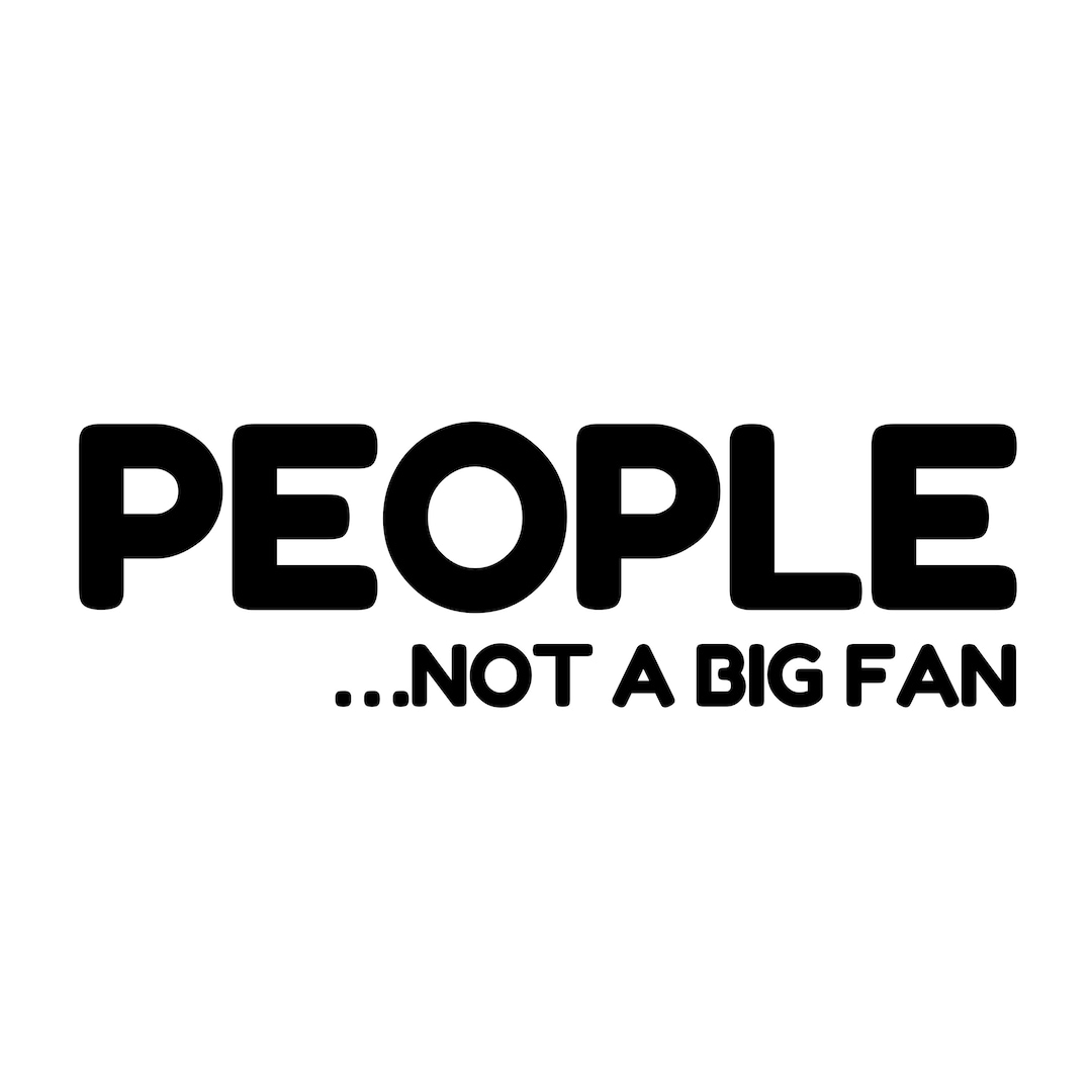 Not A People Person - SVG PNG | Cricut | Cut File | Loner | Not A Big ...