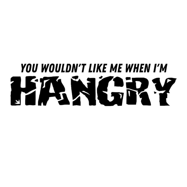 HANGRY - SVG PNG Cricut Cut - Etsy