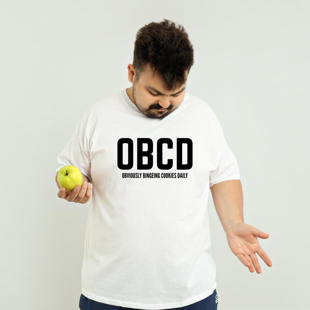 OBCD - 3 Different Saying Versions | PNG SVG | Obesity | Funny ...