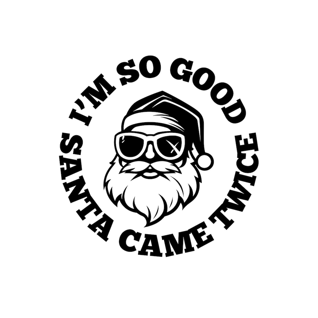 Bad Santa SVG: Funny Christmas Cut File (digital Download) - Etsy